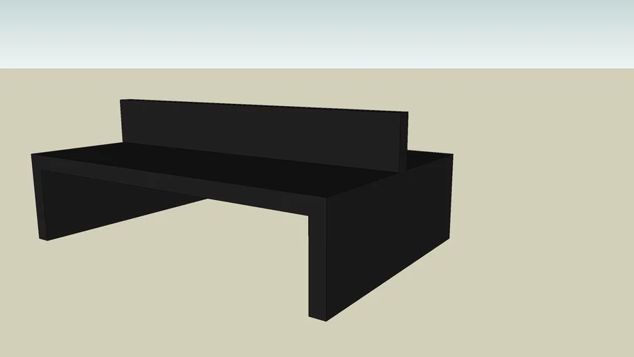 Museum Bench Chicago 2013 | 3D Warehouse