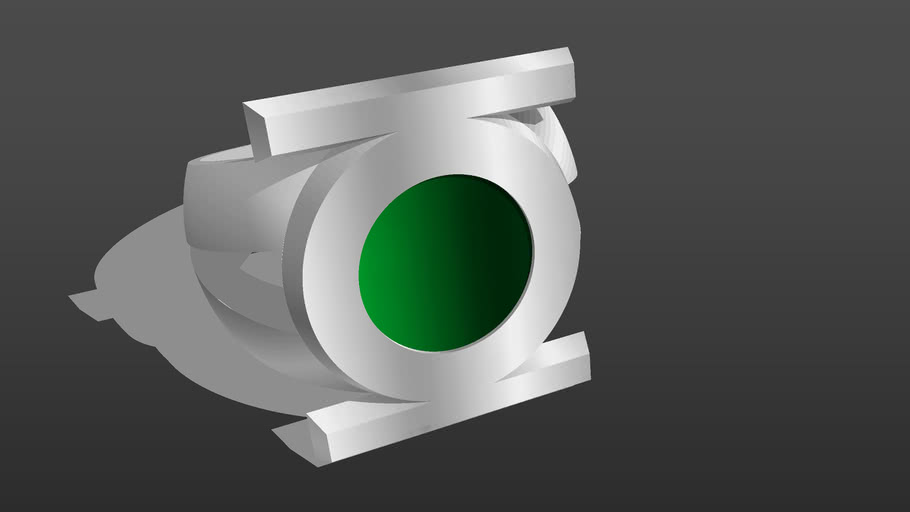 Green Lantern Ring | 3D Warehouse
