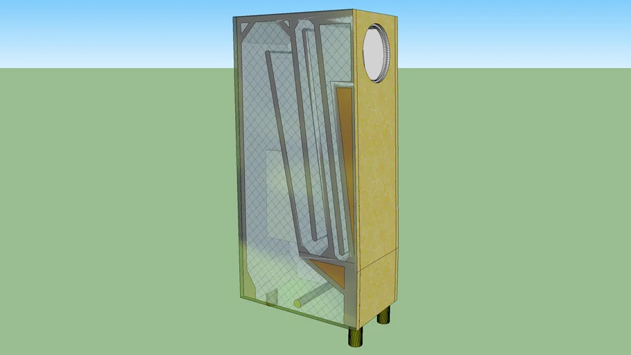 Etheraudio 360 Degrees Bass DIY Horn Loudspeaker Enclosure | 3D Warehouse