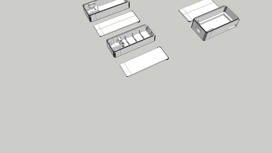 power bank 2x18650 | 3D Warehouse
