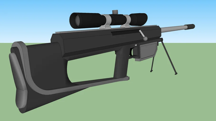 Concept Airsoft Sniper | 3D Warehouse