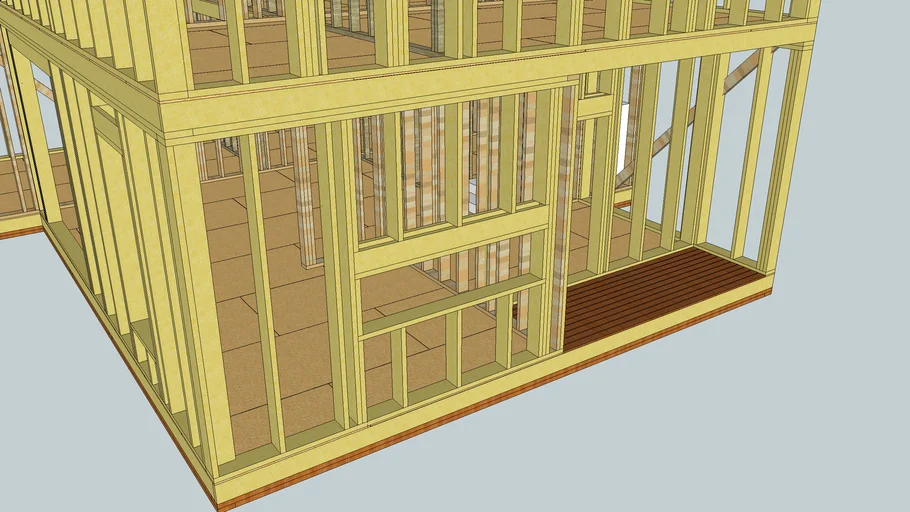 Framing house | 3D Warehouse