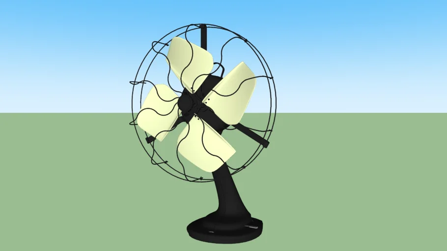 Ventilador Antigo (Classic Fan) 03 | 3D Warehouse