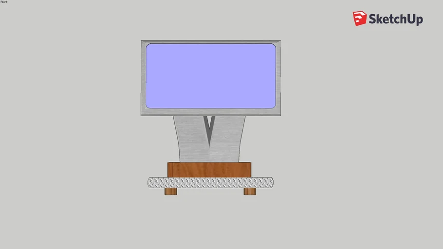 Kiosk Touchscreen Monitor | 3D Warehouse