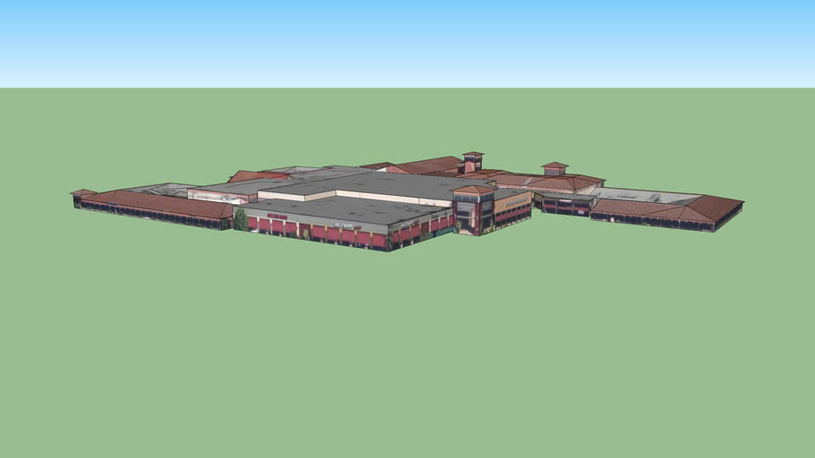 Pruneyard Plaza Shopping Center, South Building, Campbell, CA, USA | 3D ...