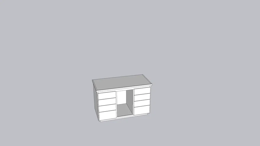 Storage Cabinet | 3D Warehouse