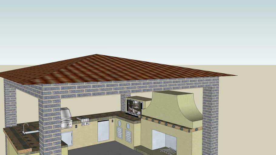 Outdoor kitchen | 3D Warehouse