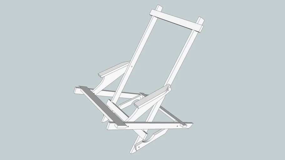 Canvas Folding Chair | 3D Warehouse