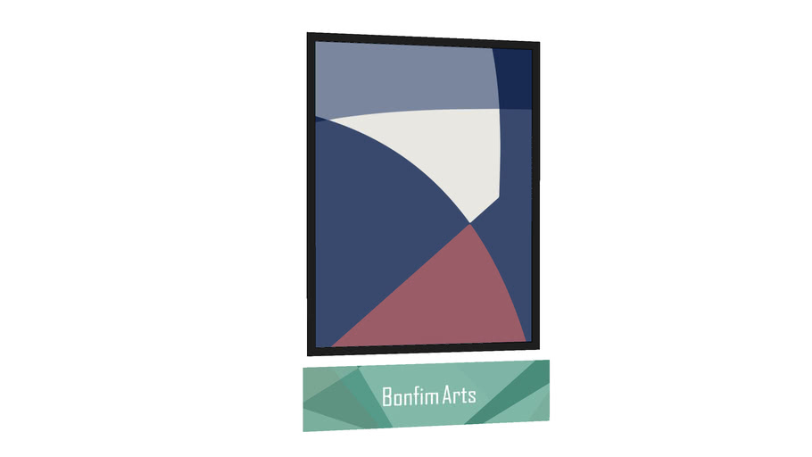 QUADRO BONFIM ARTS - Quadro Racing Flags 0B por Alex Bonfim | 3D Warehouse