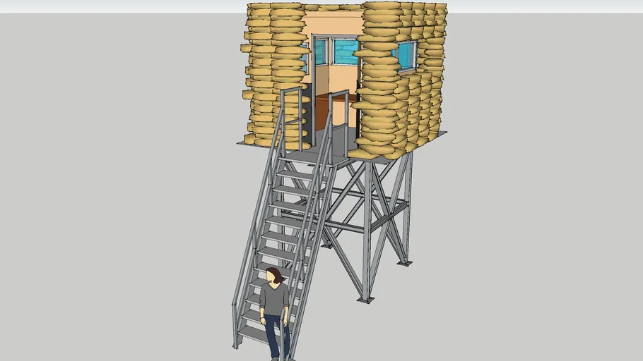 GUARD HOUSE2 | 3D Warehouse
