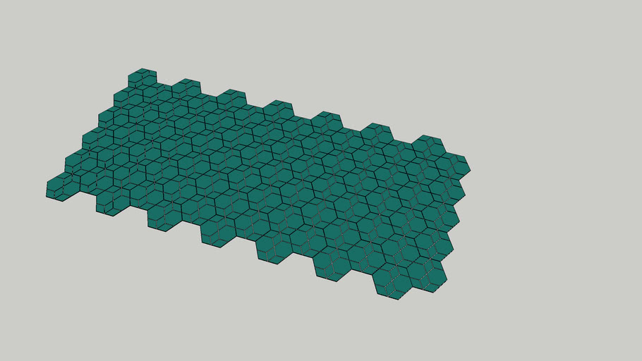 Tiles hexagon | 3D Warehouse