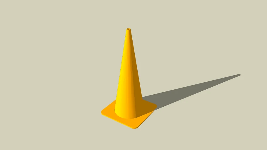 Traffic cone | 3D Warehouse