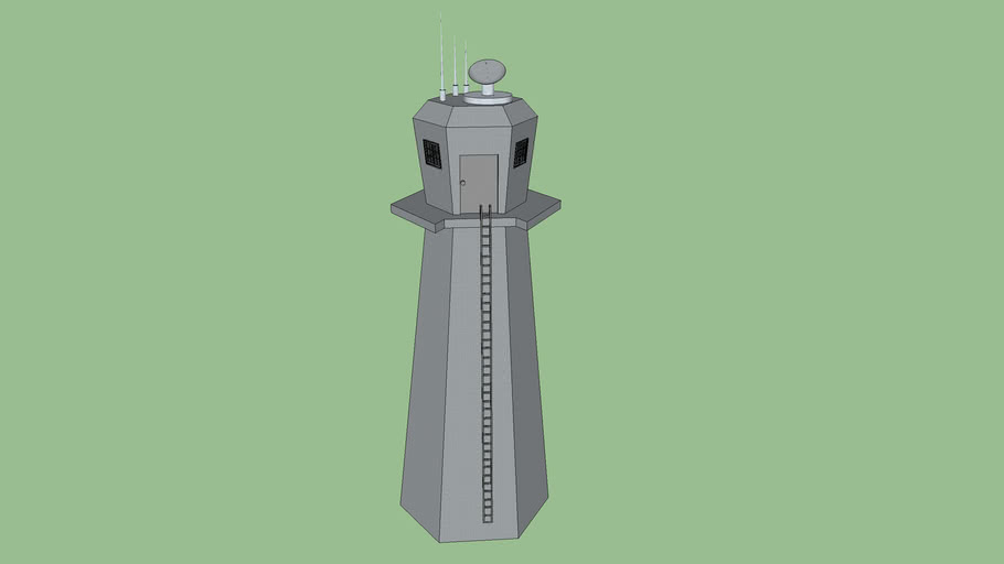 Air traffic control tower | 3D Warehouse
