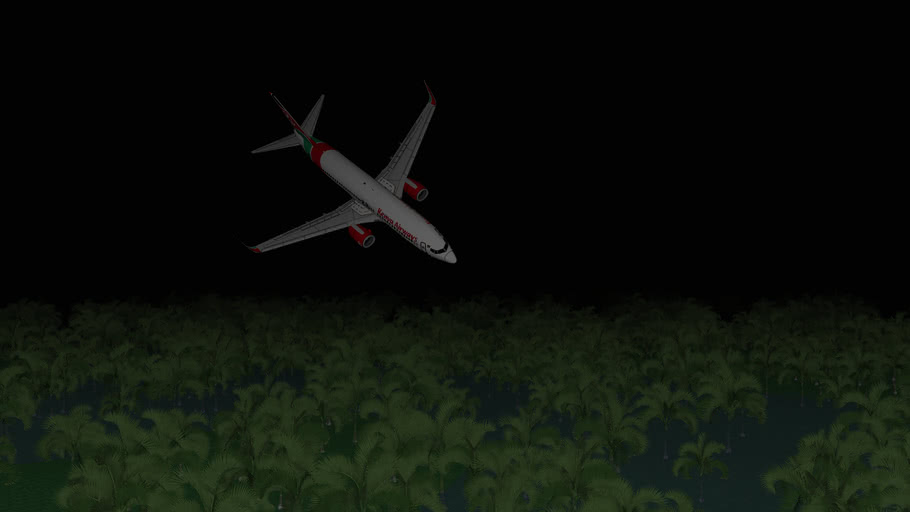 Kenya Airways Flight 507 | 3D Warehouse