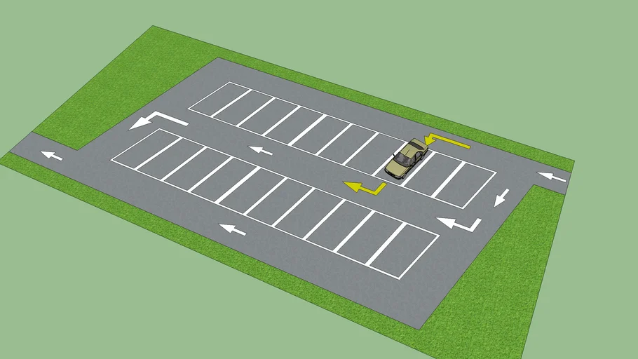 essai plan parking | 3D Warehouse