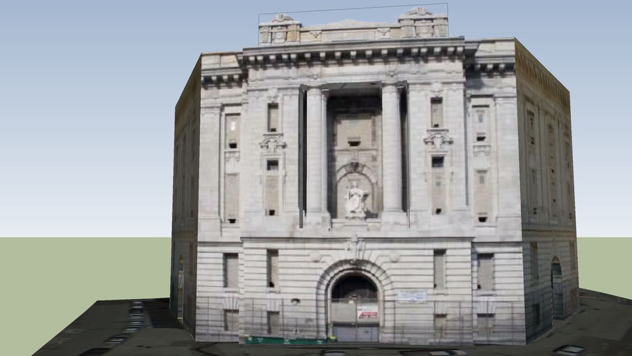 Bronx Borough Courthouse | 3D Warehouse