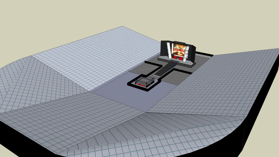 WWE - RAW Arena | 3D Warehouse