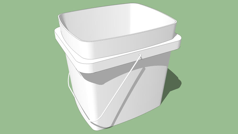 kitty litter bucket | 3D Warehouse