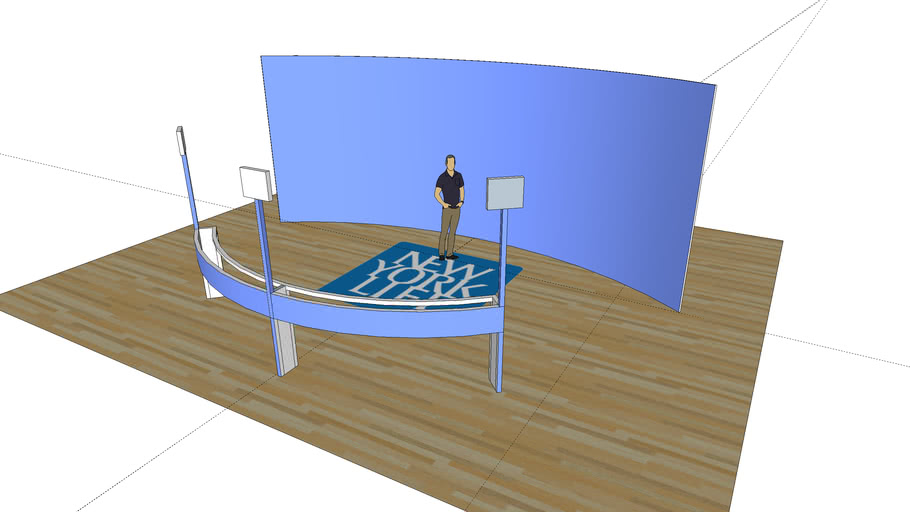 18 Camera Bullet Time Photo Booth Mockup | 3D Warehouse