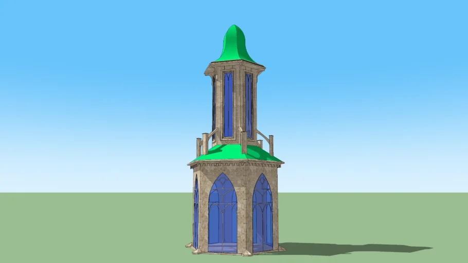 Gothic Tower | 3D Warehouse