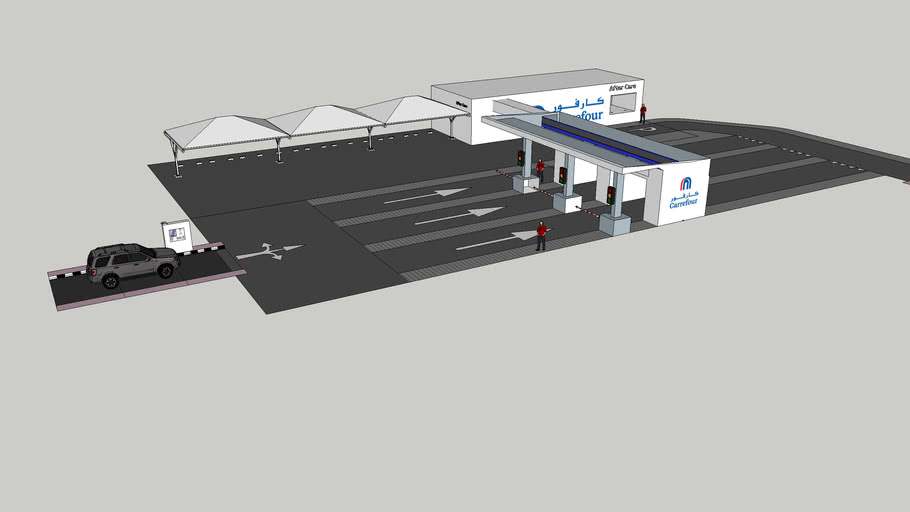 Drive Thru Concept | 3D Warehouse