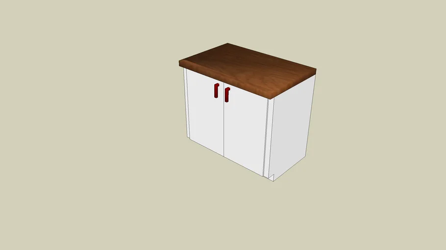 Kitchen: cubboard part 1 | 3D Warehouse
