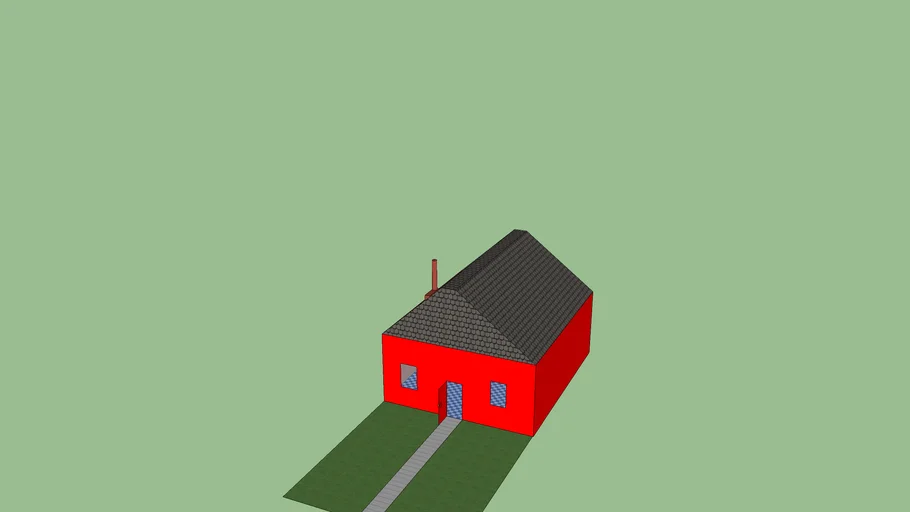 red house 1 | 3D Warehouse