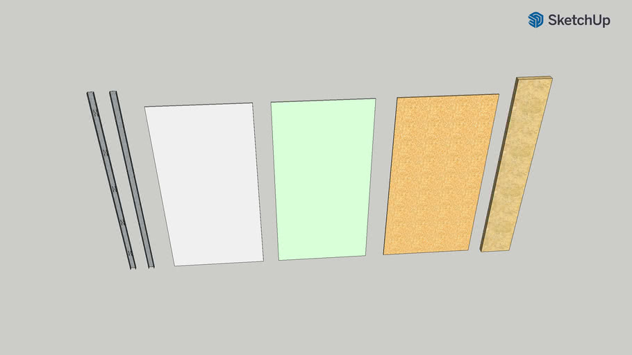 Drywall Materials | 3D Warehouse