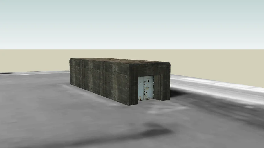 Small bunker next to e-bunker La Rochelle | 3D Warehouse
