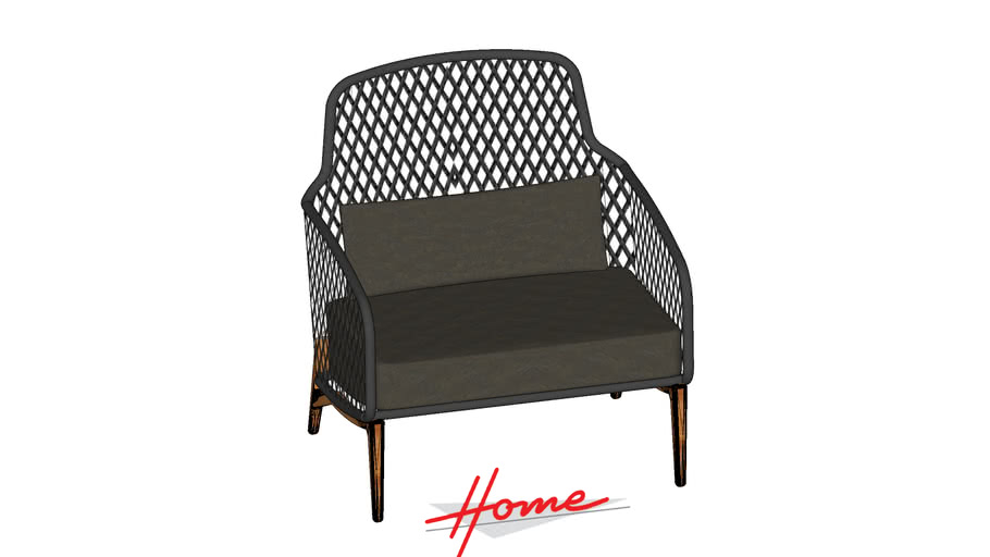 Poltrona Home Móveis Área Externa | 3D Warehouse
