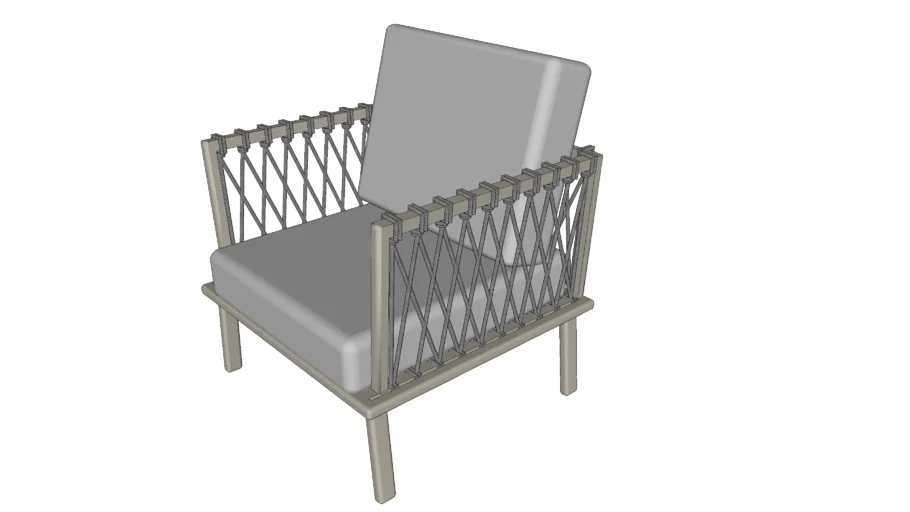 Poltrona Lugano | 3D Warehouse