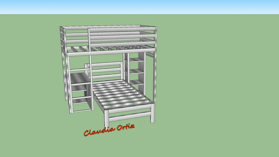 LITERA METALICA DESMONTABLE | 3D Warehouse