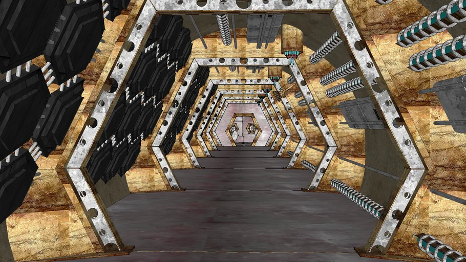 TARDIS corridors & zero room & heart of the TARDIS | 3D Warehouse