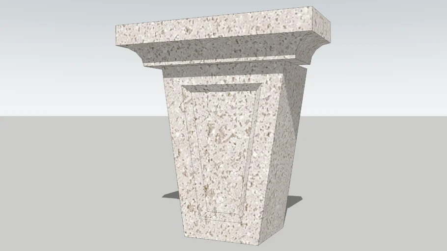 Cast Stone Keystone | 3D Warehouse
