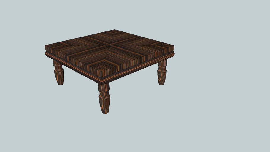 Square Table | 3D Warehouse