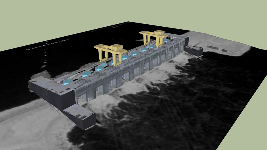 Wells Dam | 3D Warehouse