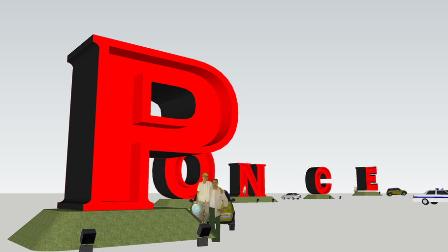 Letras de PONCE | 3D Warehouse