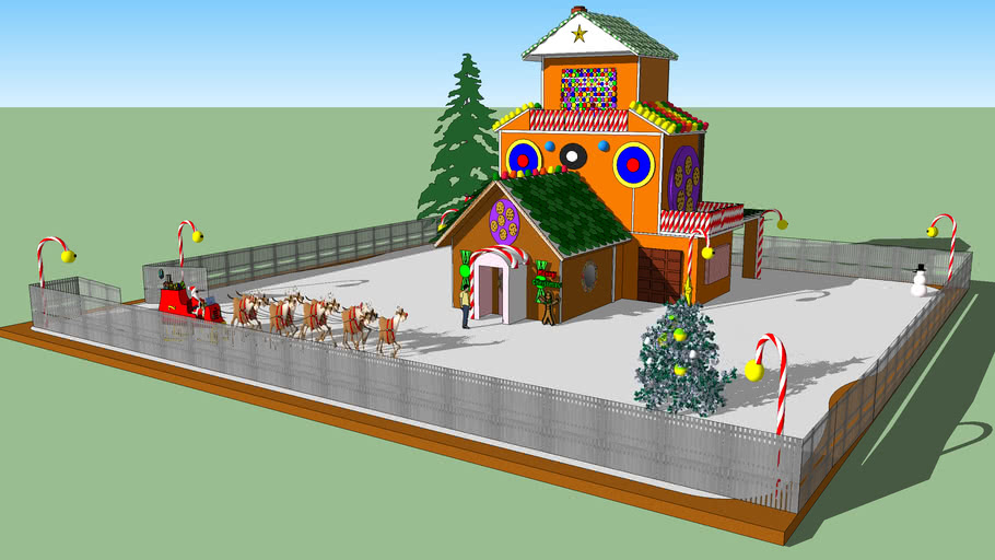 candy house | 3D Warehouse