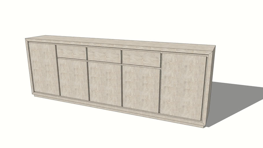 Side Cabinet | 3D Warehouse