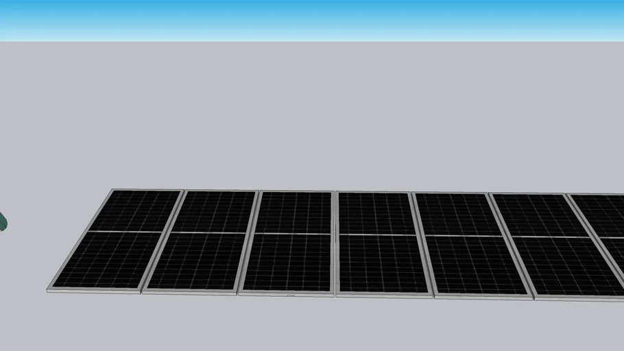 Painel Solar | 3D Warehouse
