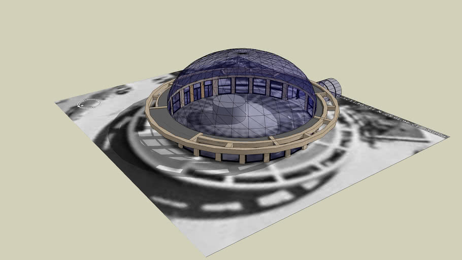 SDSU Dome Library | 3D Warehouse