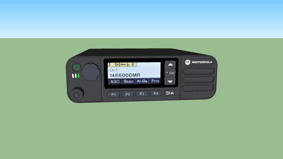 radio motorola dm4601 | 3D Warehouse