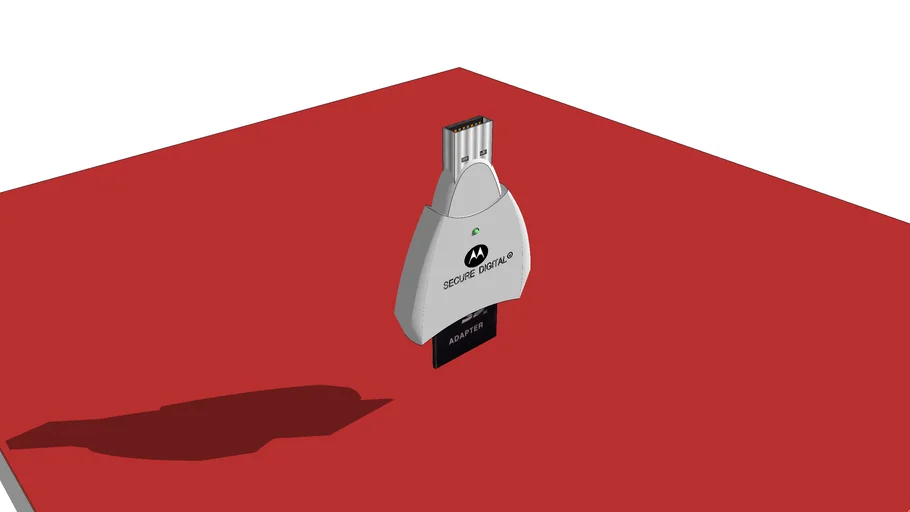 SD card reader | 3D Warehouse