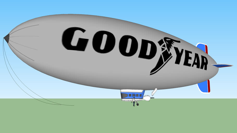 Goodyear Blimp Type GZ-20 | 3D Warehouse