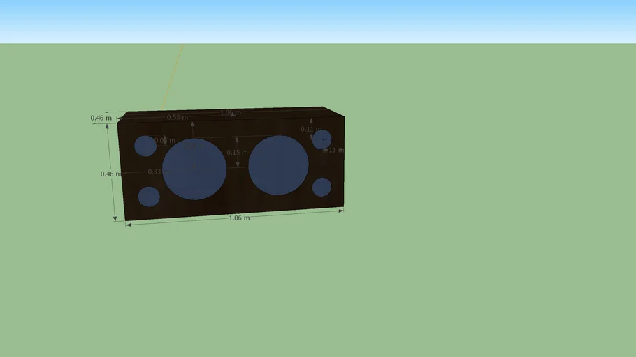 ultimate SPL bass box | 3D Warehouse