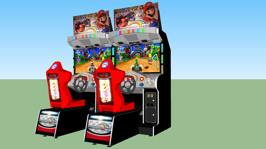 Mario Kart DX arcade game DOUBLE | 3D Warehouse