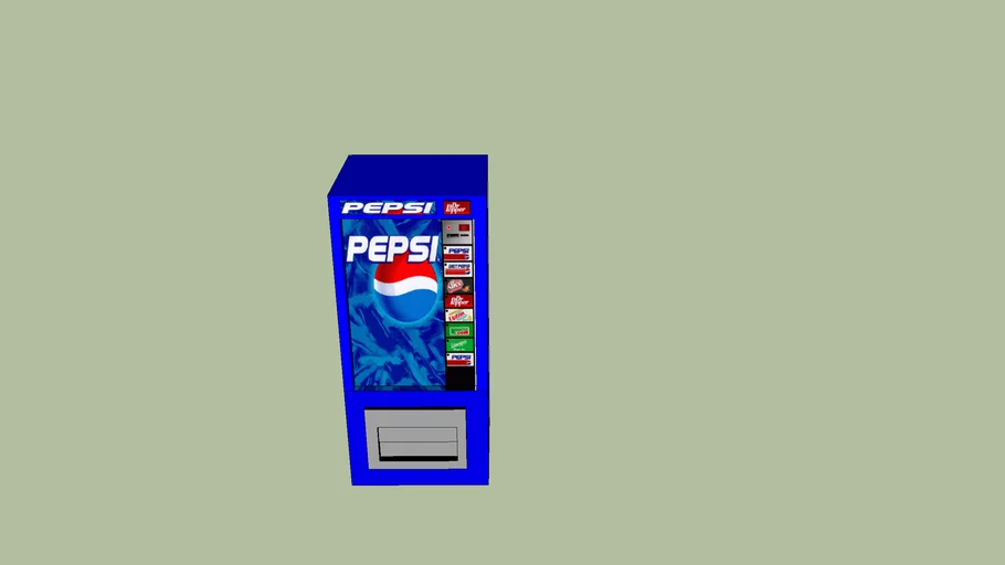 Pepsi Machine | 3D Warehouse