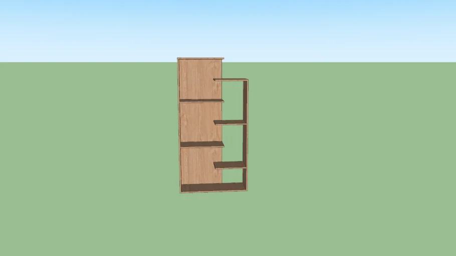 Wooden Shelf | 3D Warehouse