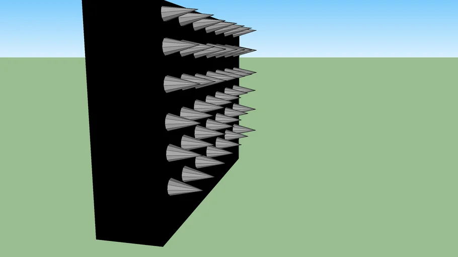 Spike Wall 2 | 3D Warehouse