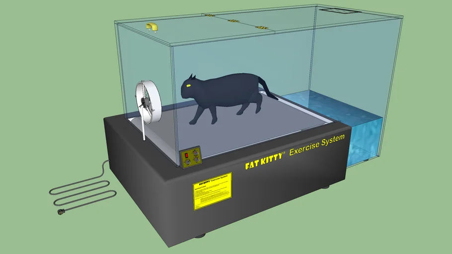 Fat Kitty Exercise System | 3D Warehouse